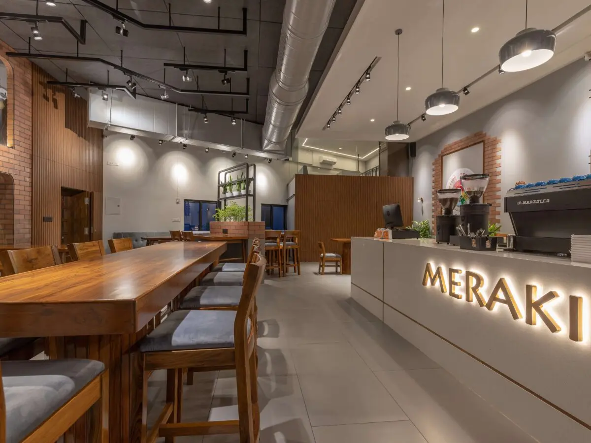 MERAKI- The Coffee House | Rudhraksh Designer | Better Blueprints